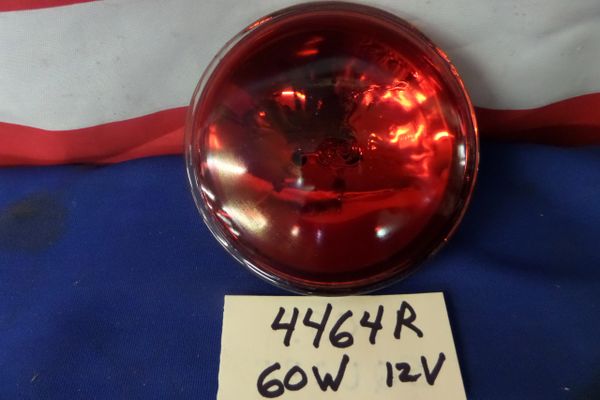 4464R Par36 Sealed Beam Bulb 60 Watt Red