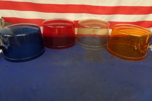 USED 1282 Unity RV26 RV45 RV46 Dome Red Clear Blue Amber
