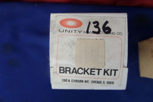 #136 Unity Mounting / Installation Bracket Kit NOS