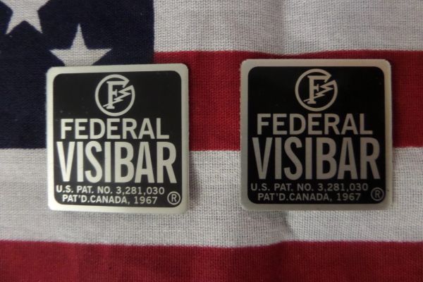 Federal Visibar Twin Beacon Ray Light Bar Replacement End Cap Self ...