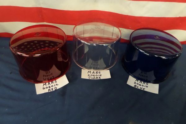 NEW Original MARS 6-SW-1 and SW-2 Skybolt Domes RED / BLUE / CLEAR