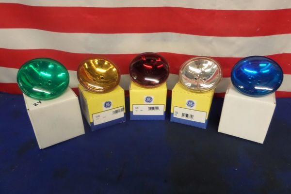 4416 Par36 Sealed Beam Bulb Clear Red Amber Blue Green