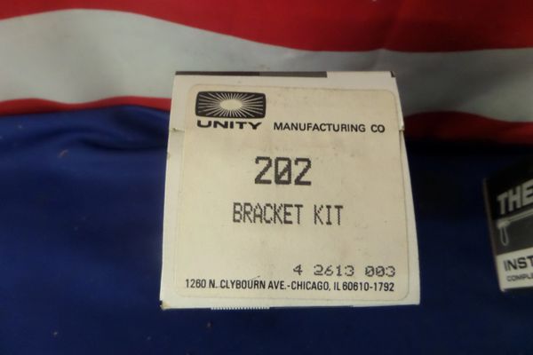 #202 Unity Mounting / Installation Bracket Kit NOS
