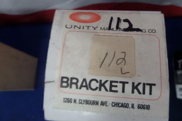 #112 Unity Mounting / Installation Bracket Kit NOS