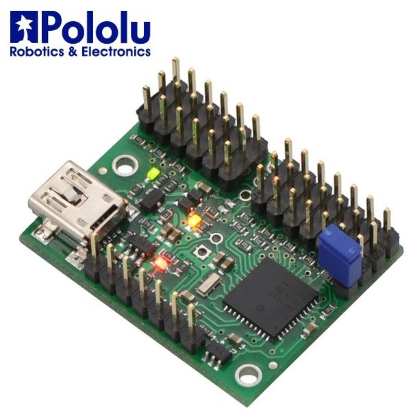 Maestro 12 Channel USB Servo controller by Pololu | Patton Robotics LLC