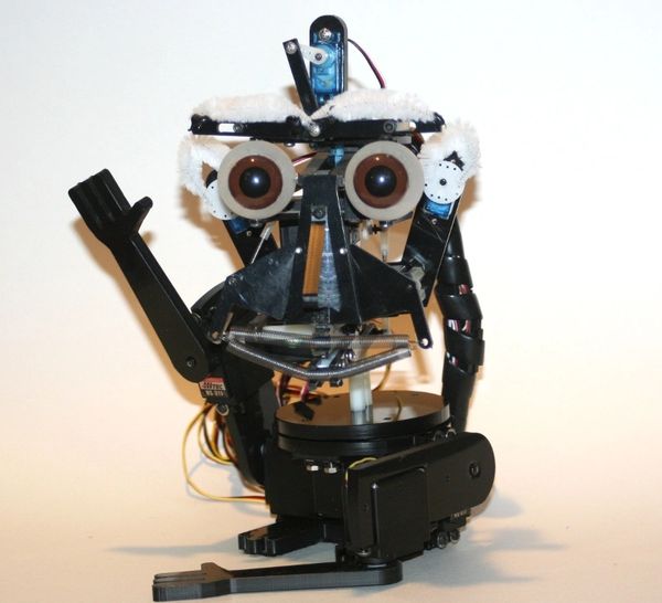 ESRA III with Arms, Neck, Ears, and Brows | Patton Robotics LLC