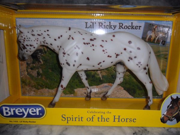 Breyer Traditional Model Horse Lil Ricky Rocker Appaloosa 1435 | The ...