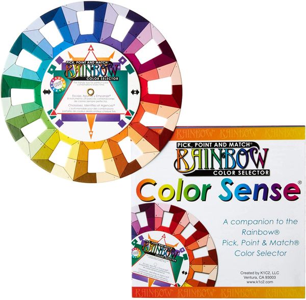 Rainbow Color Wheel - Color Selector with Color Sense System