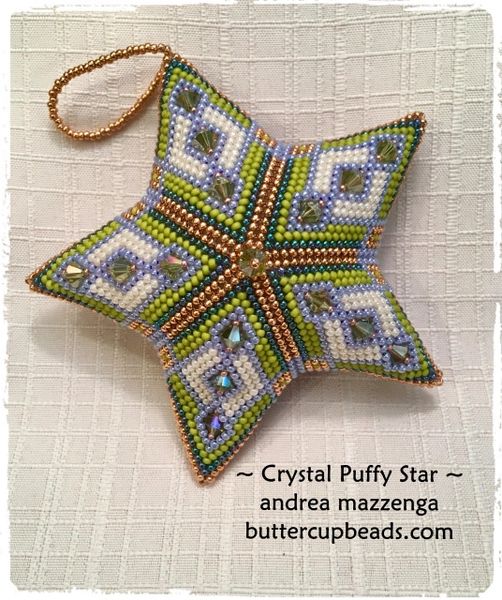 Crystal Puffy Star Pattern