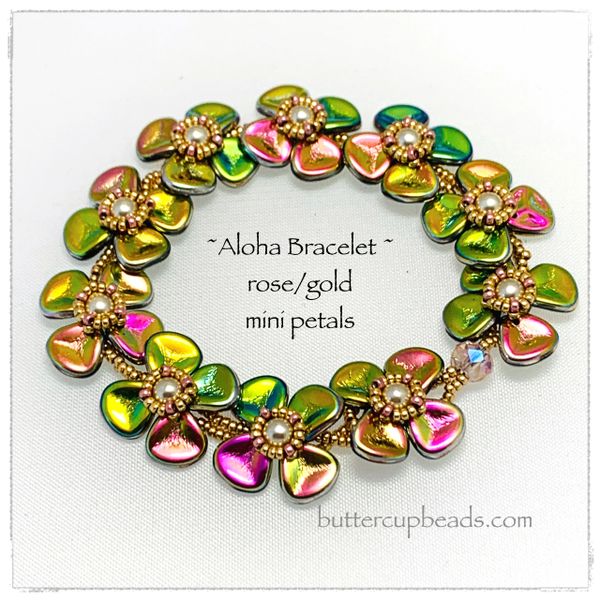 Aloha Bracelet Kit - Mini - Rose/Gold/Green