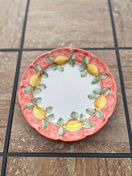 Italian Dish | Hand Painted Plate | Vietri Style Plate | Italian ...