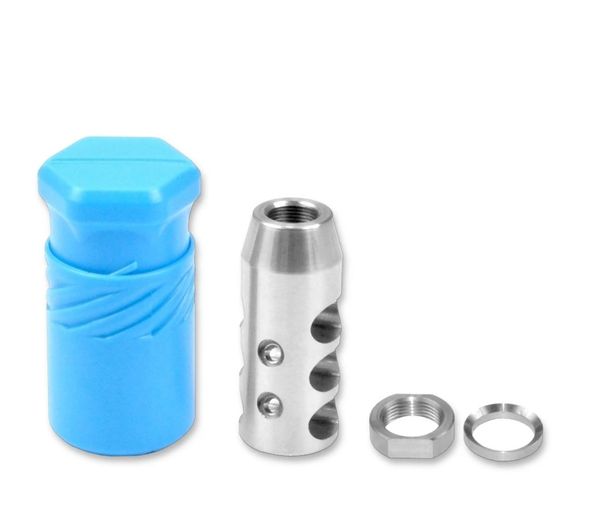 5/8x24 Muzzle Brake for .308, Stainless Steel
