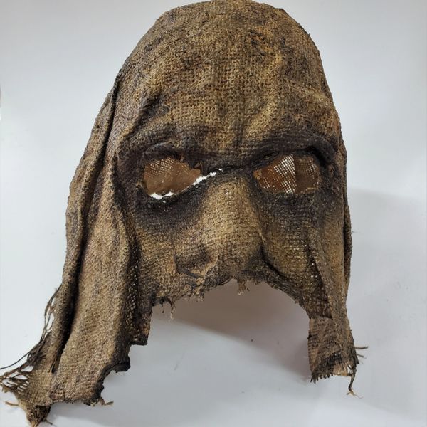 Realistic Latex Burlap Executioner Head Mask