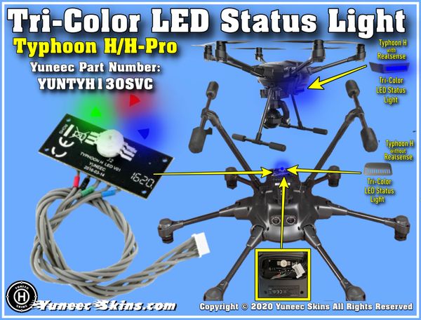 Tri-Color LED Status Light Typhoon H/H-Pro YUNTYH130SVC