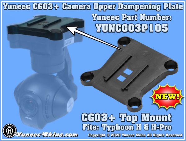 CGO3-Plus Camera Top Mount Plate YUNCGO3P105