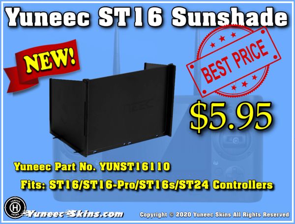 Yuneec ST16/ST16-Pro/ST16s/ST24 Controller Sunshade YUNST16110