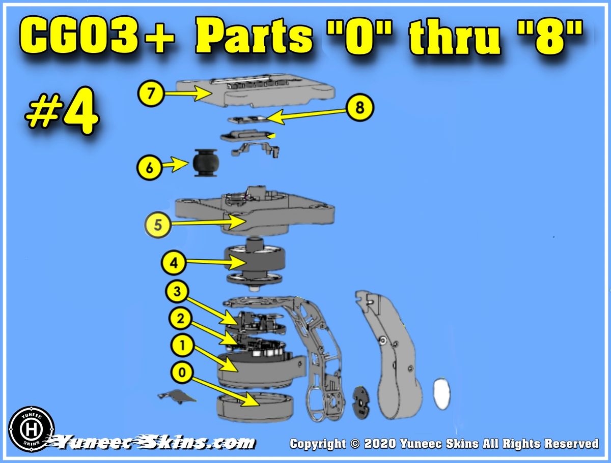 CGO3-Plus Camera Parts 4-0 thru 8