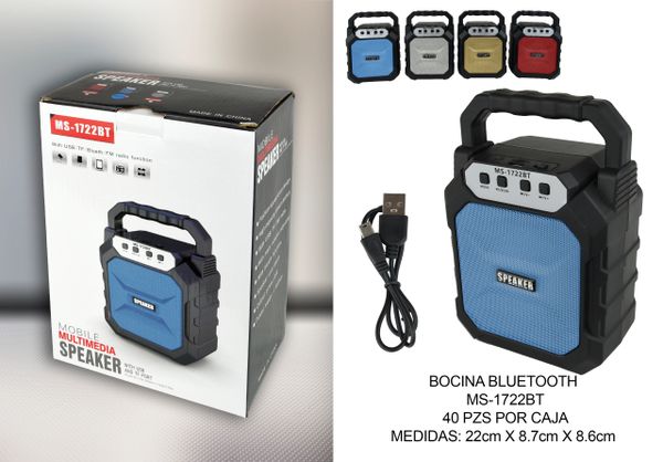 BOCINA BLUETOOTH / MS-1722BT