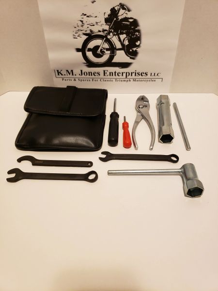60-7166, Tool Kit, Triumph T140/TR7, SAE | K.M. Jones Enterprises LLC ...