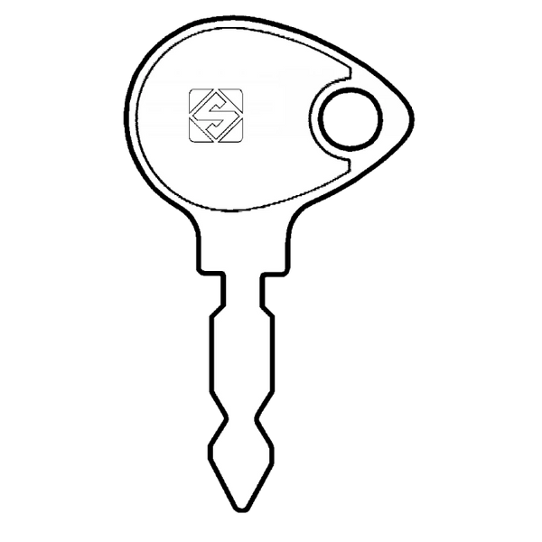 Bosch / Lucas Key Switch Key