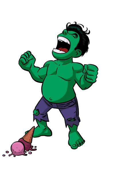 Little Hulkster Sticker!