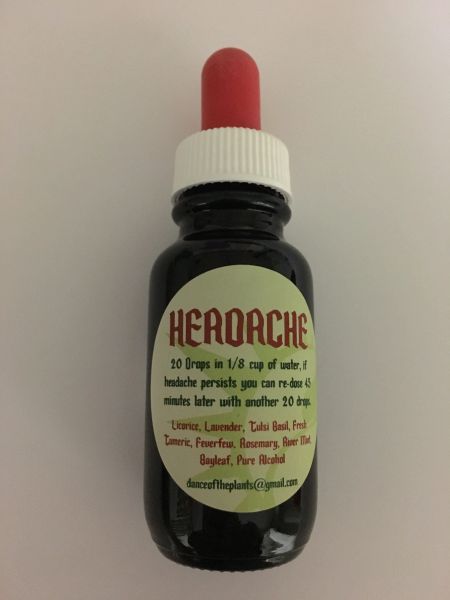 Headache Drops- Tincture