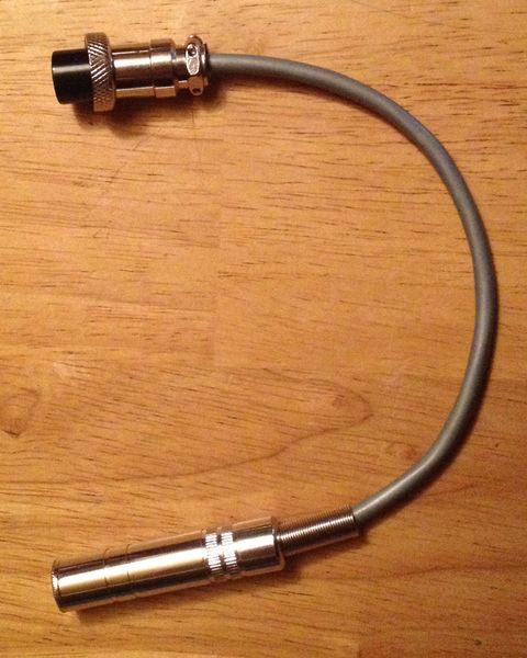 1/4" Stereo TRS Microphone to Ten-Tec 4 Pin Radio