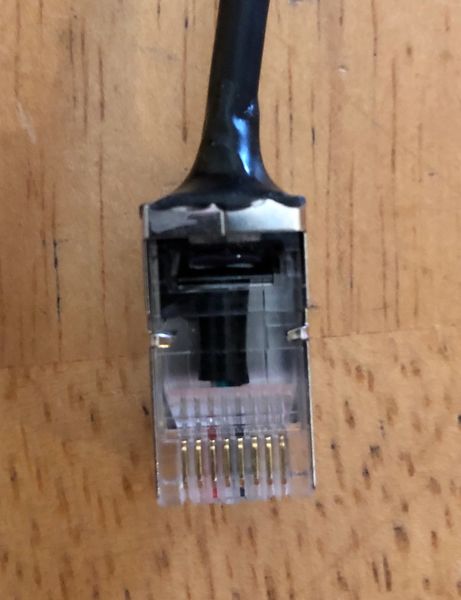 MFJ-297 Microphone RJ-45 Plug to Yaesu 8 Pin Round Mic Radio