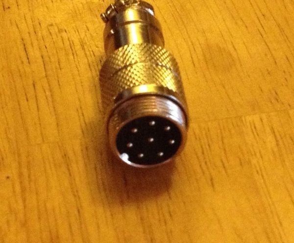 Ten-Tec / Yaesu 8 Pin Microphone ( MD-1 MH-1 type ) to Yaesu RJ-45 8 ...