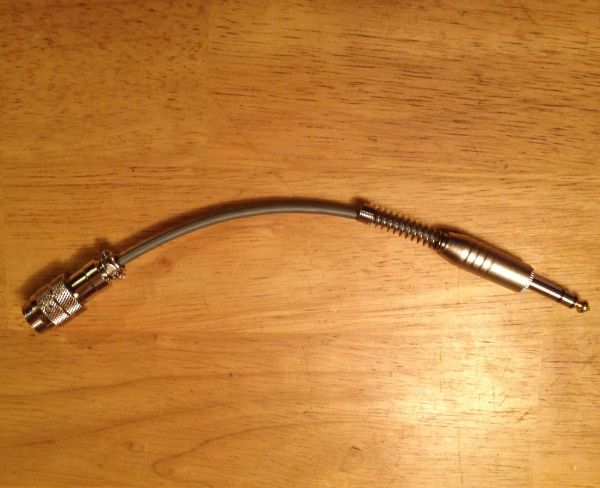 Kenwood 8 Pin Microphone to HF Radio's with 1/4 inch TRS Stereo Mic ...