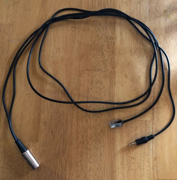 Icom RJ-45 Radio TNC Cable and 5 Pin Din Female Adapter Cable to a ...