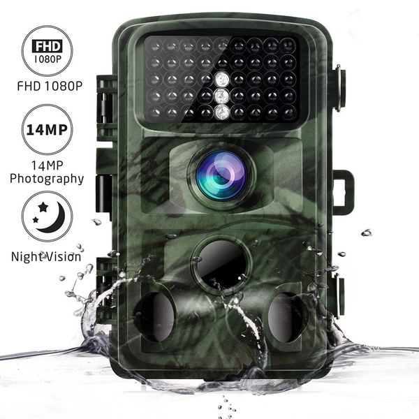 Trail Hidden Camera 14MP 1080P Spy Infrared Night Vision Game Wildlife ...