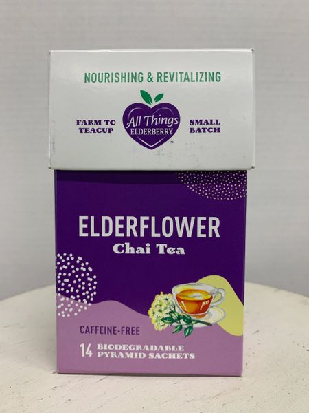 All Things Elderberry Elderflower Chai Tea | Missouri Made Food, Gifts ...