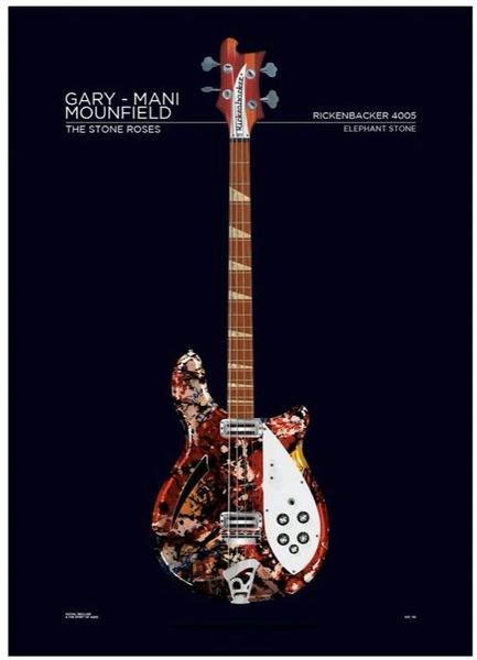 Social Recluse: Gary - Mani - Mounfield - Rickenbacker Guitar