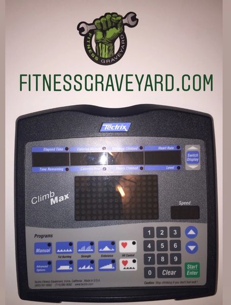 CYBEX Tectrix Climbmax 2000 Console USED TMH6181914SM Fitness | Fitness ...