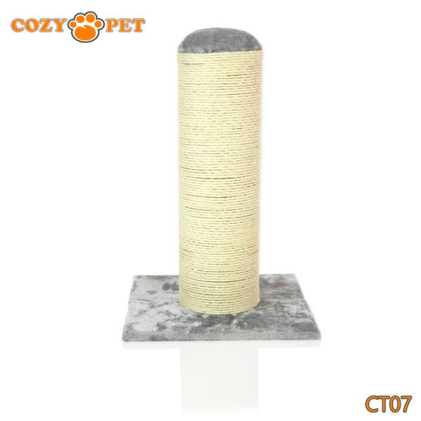 Cozy Pet Delux Jumbo Scratching Post Cat Tree - CT07-Grey | Cozy Pet Ltd