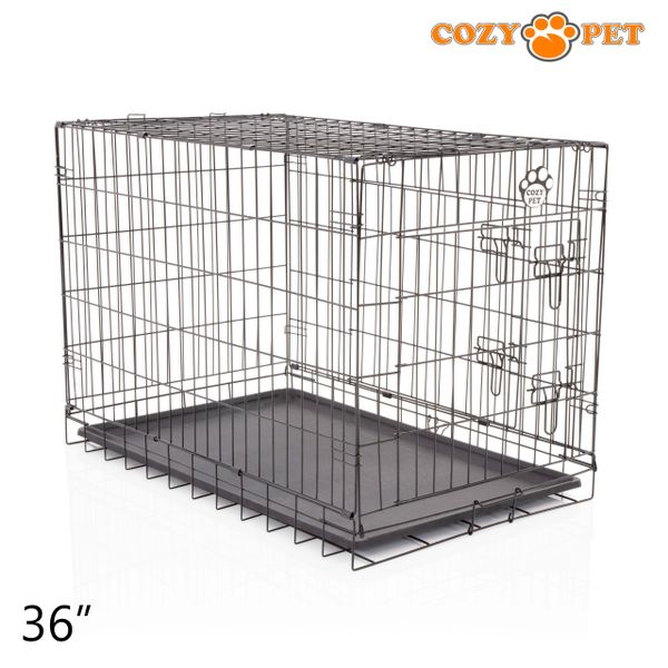 Dog Cage Puppy Crate Cozy Pet Travel Cages ABS tray | Cozy Pet Ltd