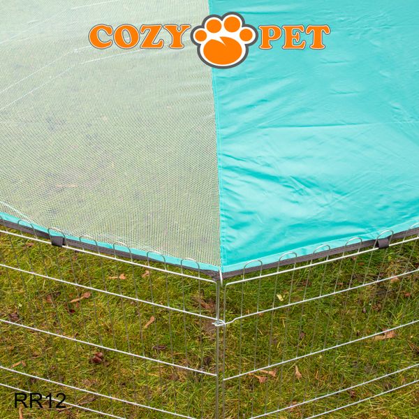 Cozy Pet New Larger 10 Sided Rabbit Run RR12 + Floor | Cozy Pet Ltd
