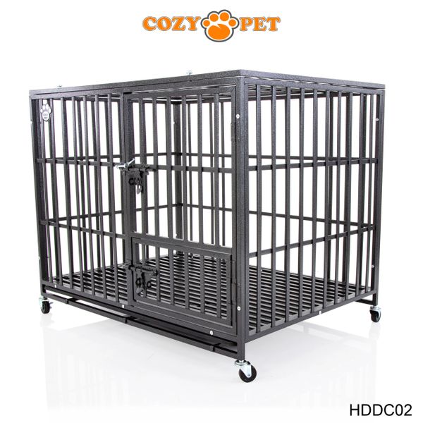 Heavy Duty Dog Cage 42" XL By Cozy Pet | Cozy Pet Ltd