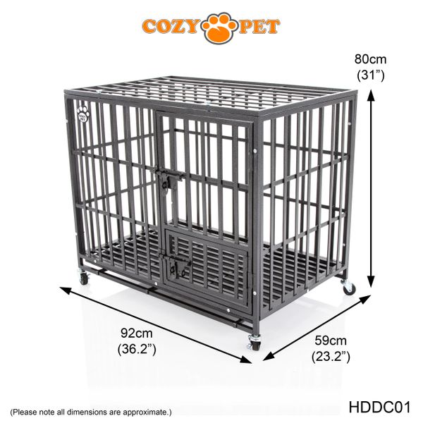 Heavy Duty Dog Cage 36" M By Cozy Pet | Cozy Pet Ltd