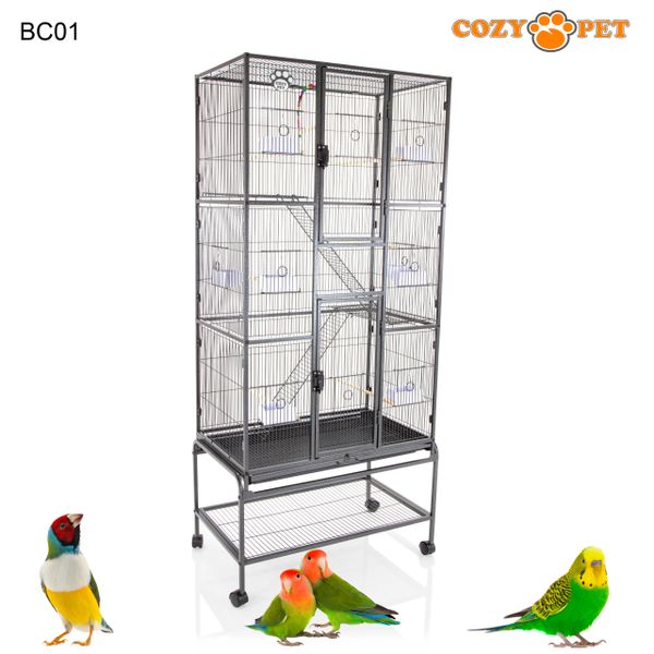 Cozy Pet Large Bird Cage New Model with Narrow Bar Spacing BC01 | Cozy ...