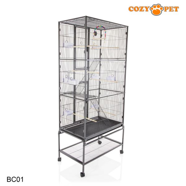 Cozy Pet Large Bird Cage New Model with Narrow Bar Spacing BC01 | Cozy ...