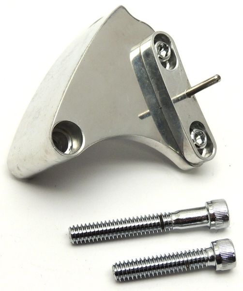 SBC CHEVY POLISHED ALUMINUM TIMING POINTER 8"