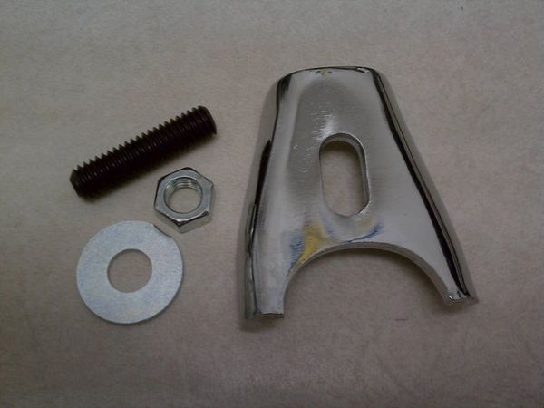 DISTRIBUTOR HOLD DOWN CLAMP GM HEI CHROME FINISH