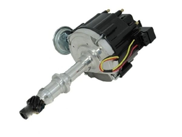 SBC BBC CHEVY V8 350 383 HEI DISTRIBUTOR WITH 65 K COIL - BLACK