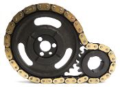 SBC 350 5.7 V8 3PC MELLING SELECT SOLID ROLLER TIMING CHAIN SET