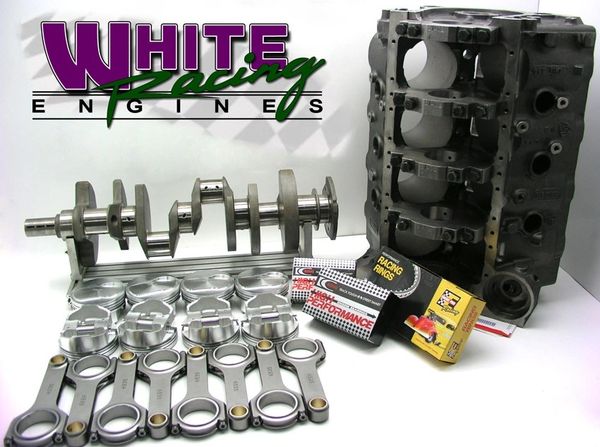 BBC 572 CUBIC INCH, MERLIN SHORT BLOCK 4340 KIT 4 BOLT SPLAYED