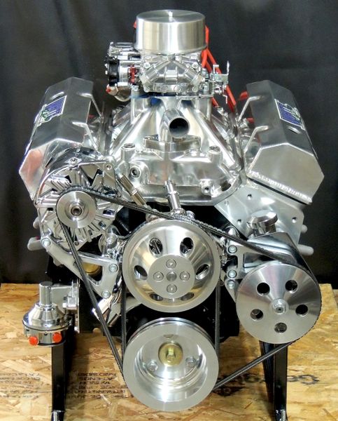 SBC Turn Key 383 Stroker Engine - 515 HP 2pc seal