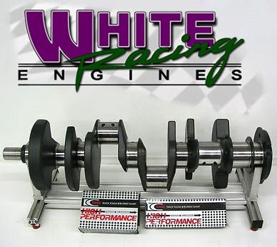 SBC 400, 3.750 STROKE 4340 CRANKSHAFT KIT, 2 PC RMS