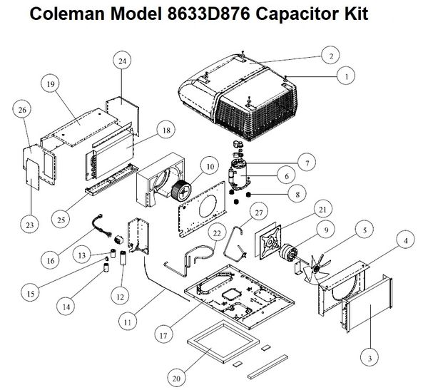 Coleman Furnace Parts Diagrams